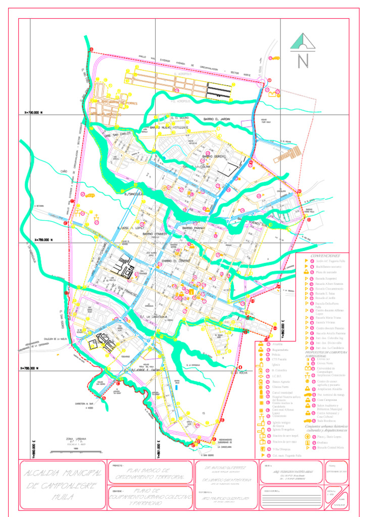 Plano 17 C Equipamiento Urbano Colectivo y Patrimonio | PDF