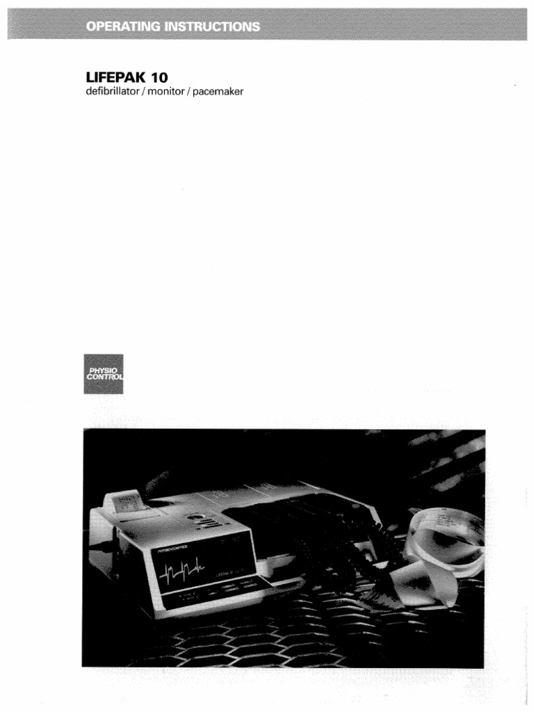LIFEPAK10 | PDF