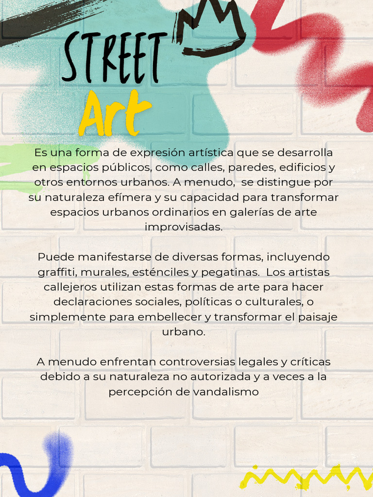 Street Art | PDF | Pintada | Pinturas