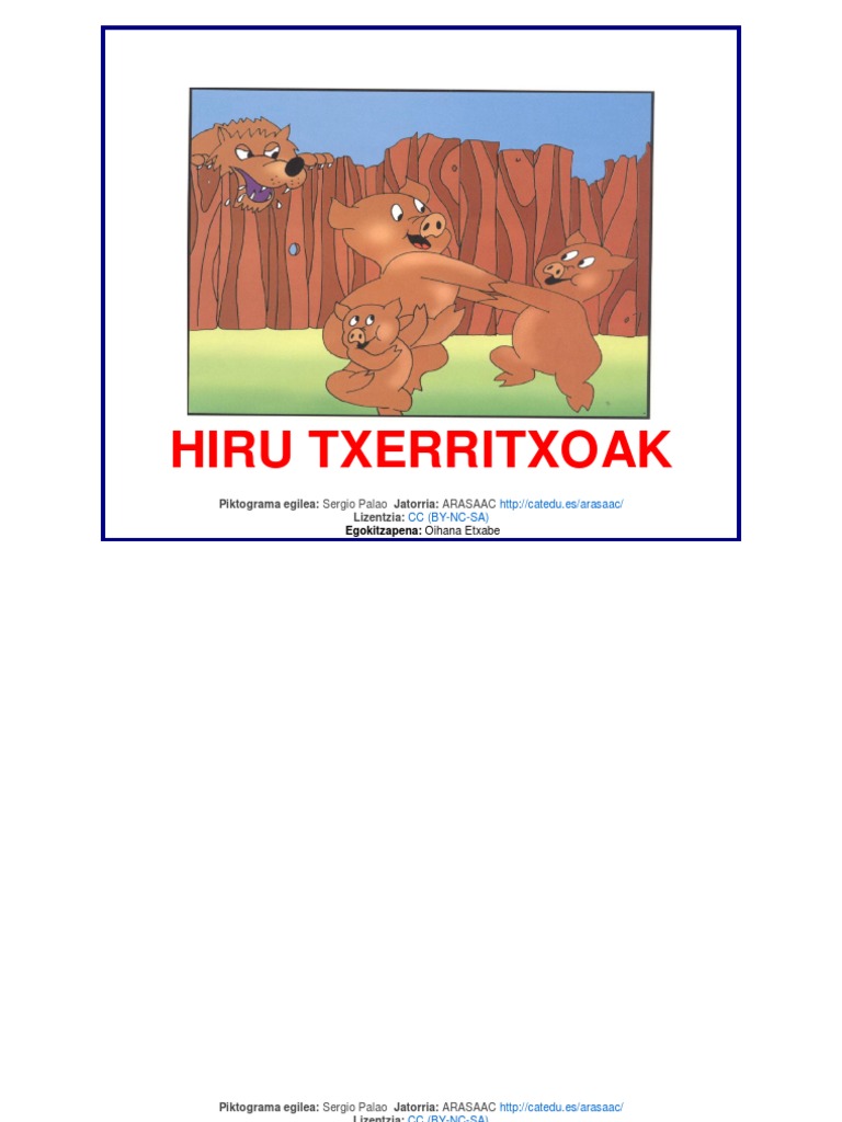 Hiru Txerritxoak | PDF