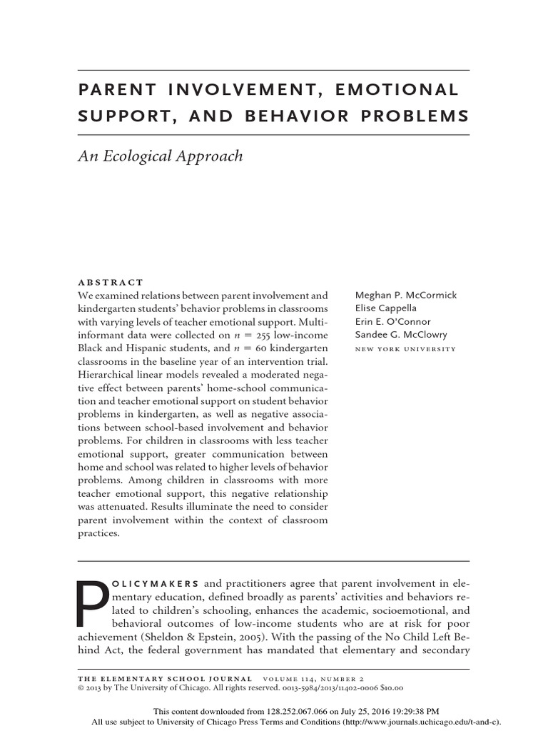 Mccormick 2013 | PDF | Linear Regression | Multilevel Model