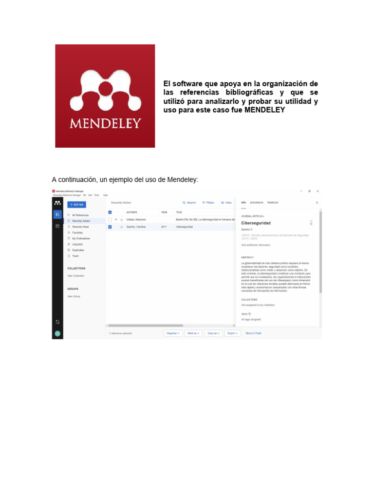 Mendeley | PDF