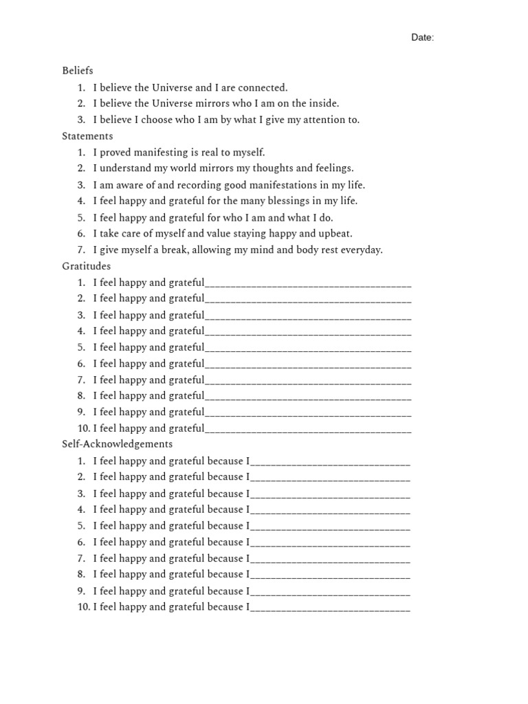 Mirror Model Worksheet | PDF
