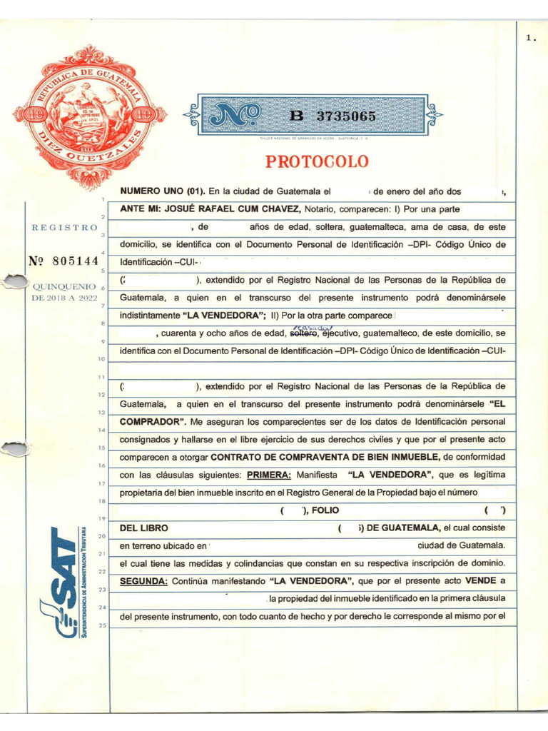 Hoja de Protocolo | PDF