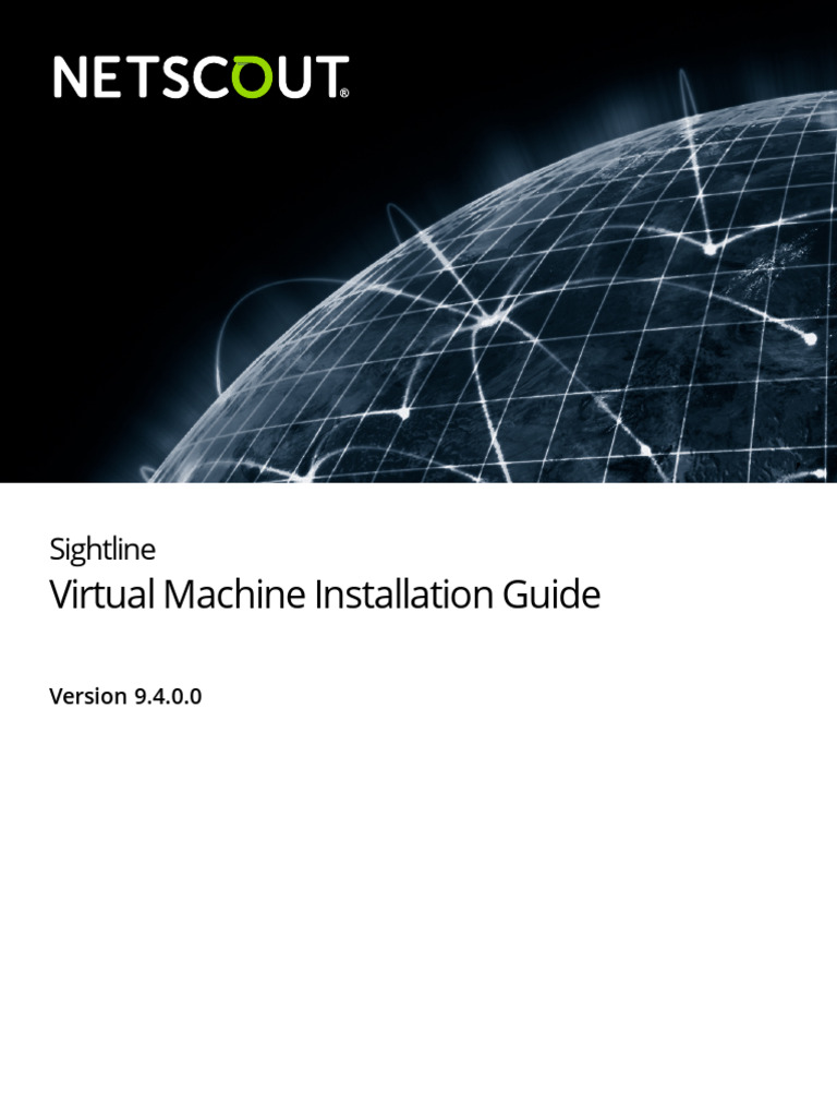 Arbor Virtual Sightline 9.4.0.0-Virtual Machine Installation Guide 2021 ...