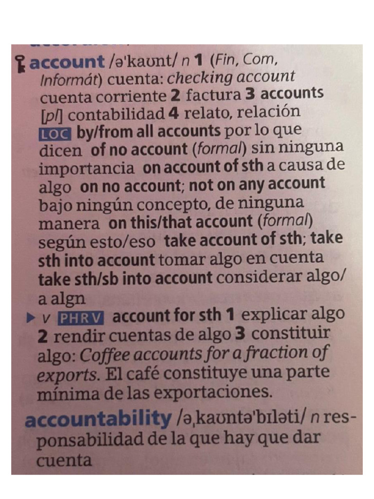 Partes de Un Diccionario Bilingüe (Ejercicios) | PDF