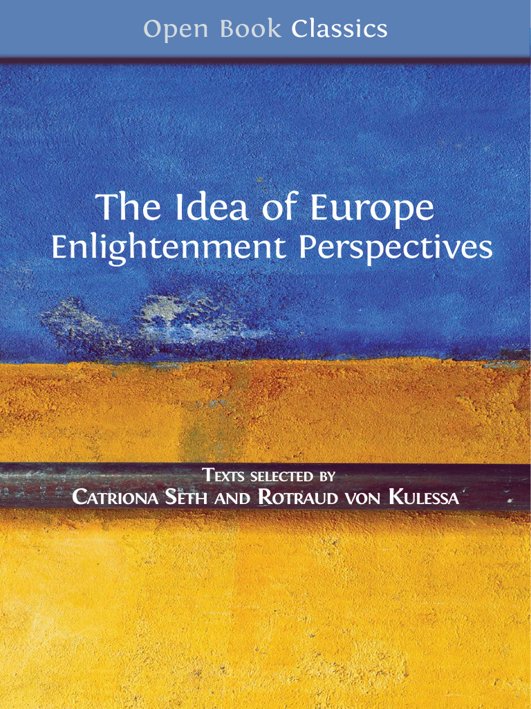 The Idea of Europe Enlightenment Perspectives | PDF | European Union ...