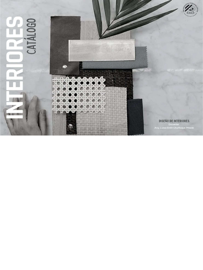 Catalogo de materiales - Diseño de interiores | PDF