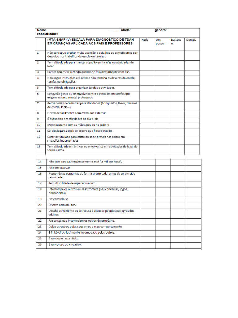 Compilado_de_Escalas_ | Download grátis PDF | Transtorno obsessivo compulsivo (TOC) | Ansiedade