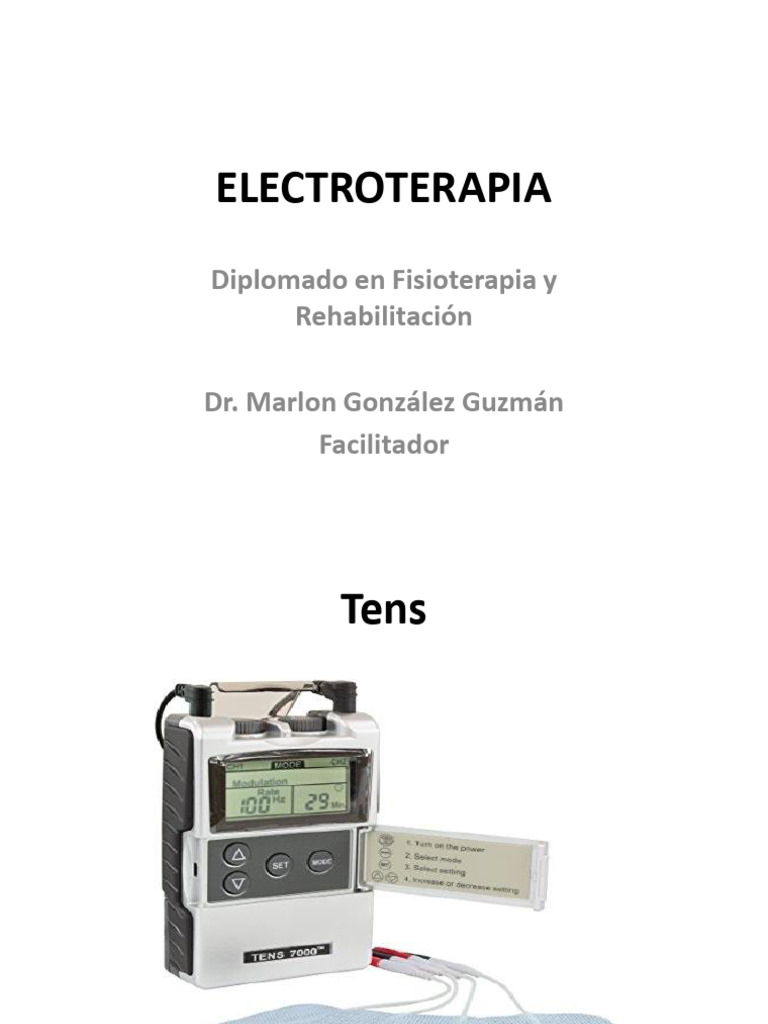 CORRIENTE TENS | PDF | Dolor | Especialidades Medicas