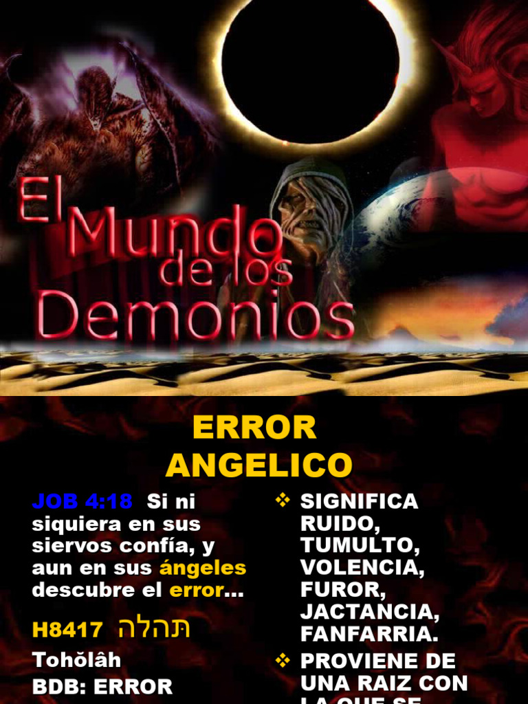 El Mundo de Los Demonios | PDF | Demonios | Lucifer