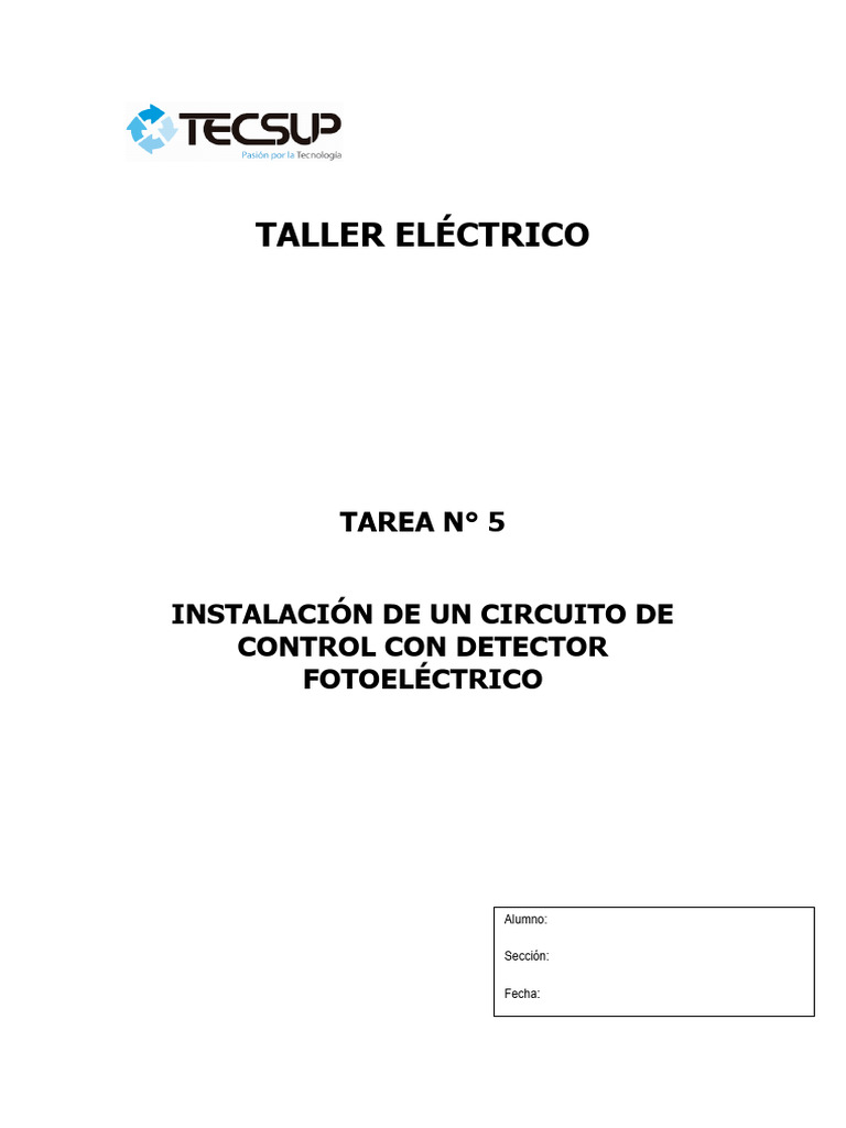 Tarea 05 | PDF | Ingenieria Eléctrica | Electricidad