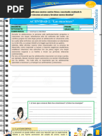 Ficha de Trabajo 2024 Vinculos Afectivos y Relaciones Saludables | PDF | La sexualidad humana ...