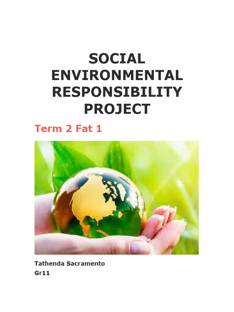 Lo Environment Project | PDF | Waste | Recycling