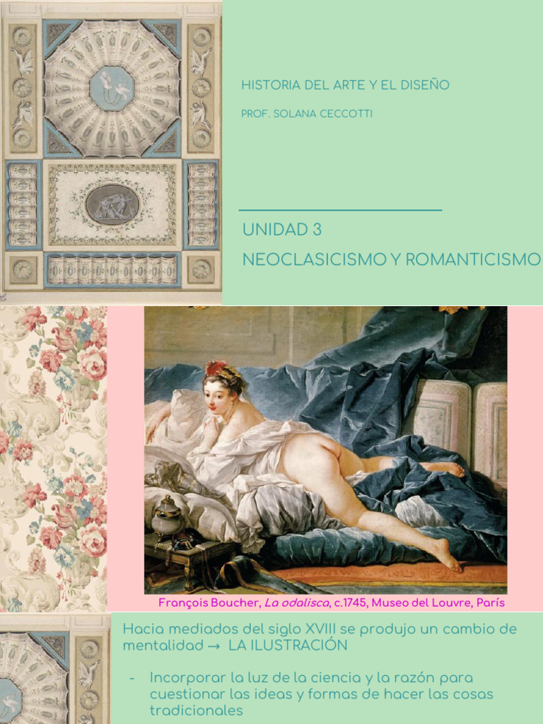 11 - Neoclasicismo y Romanticismo UNIDAD 3 | PDF | Era de iluminacion | Romanticismo