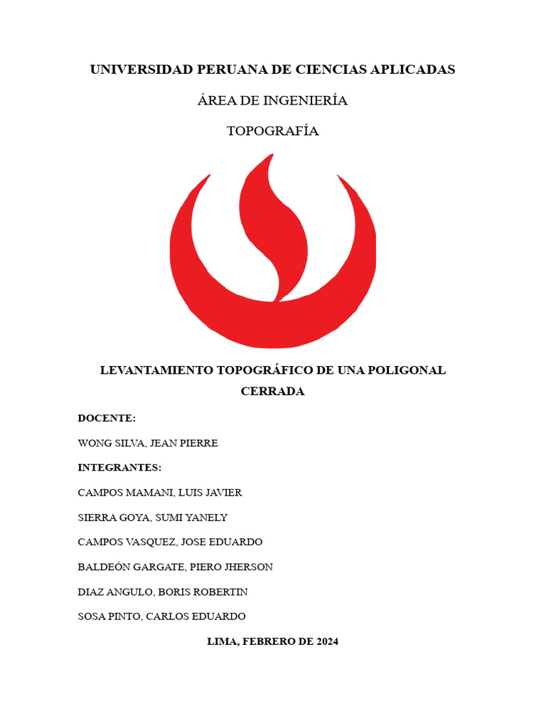 TP Topografía Anexado | PDF | Topografía