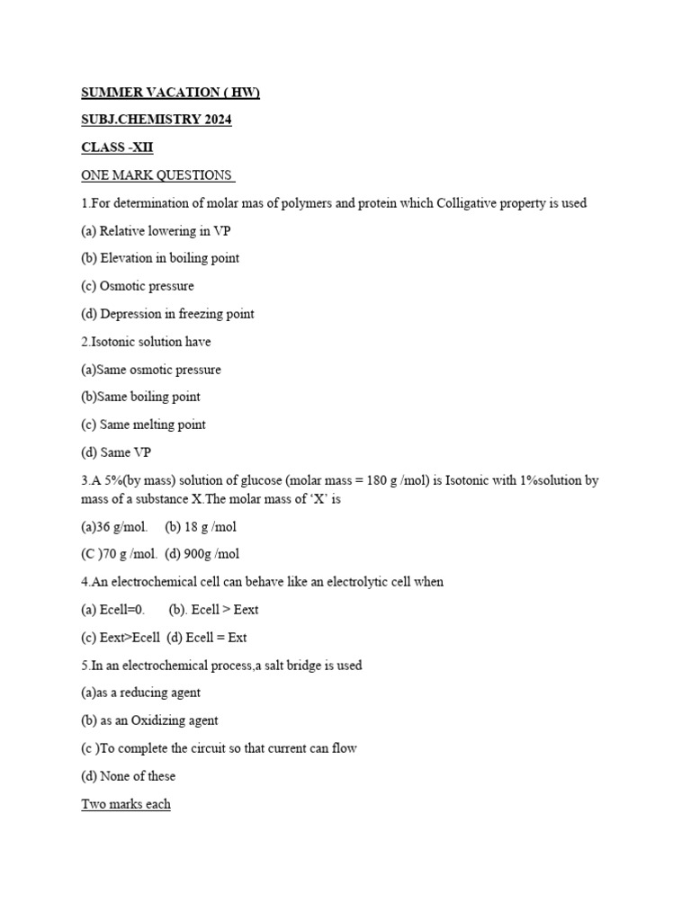 HW 2024 | Download Free PDF | Physical Sciences | Materials