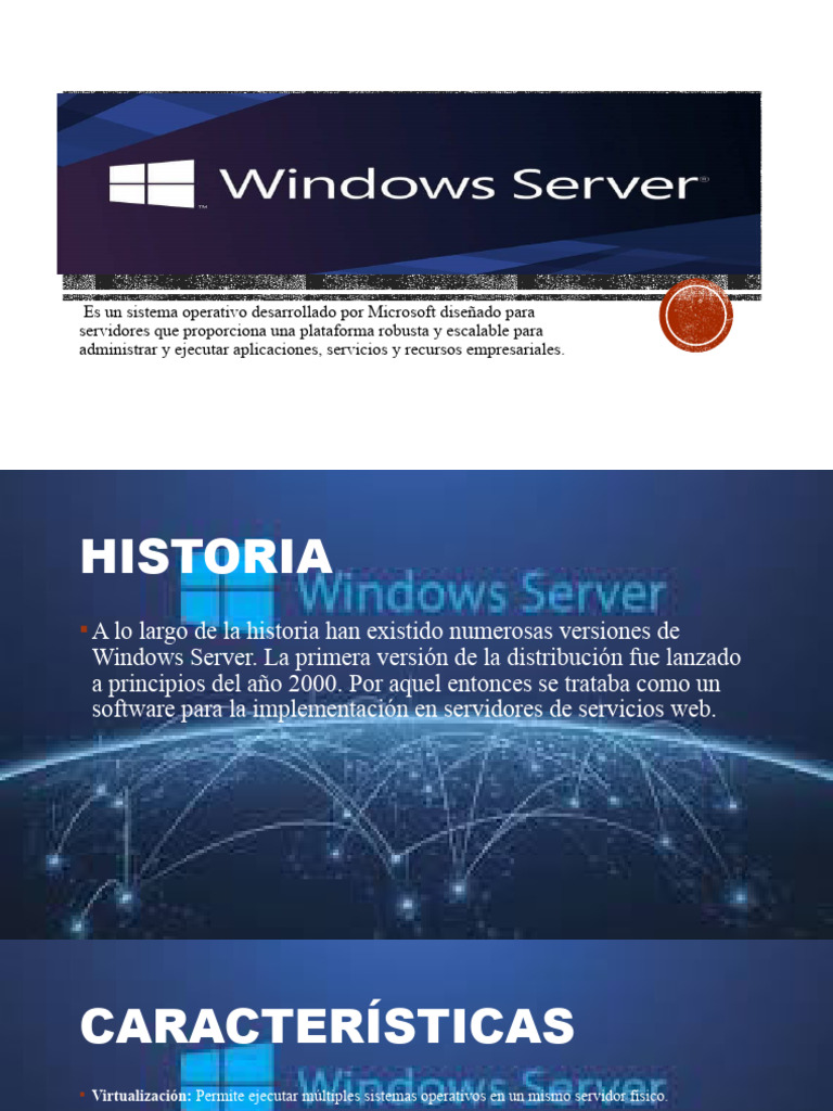 Windows Server | PDF | Microsoft Windows | Servidor (Computación)
