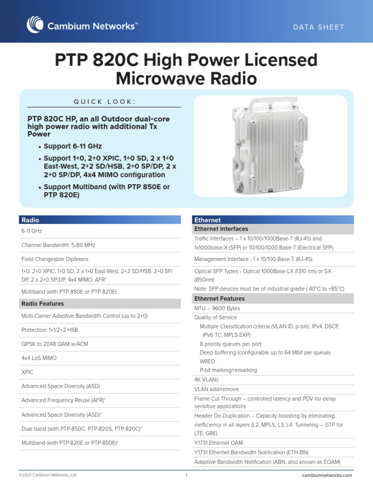 datasheet PTP-820C diplexer | Download Free PDF | Computer Science ...