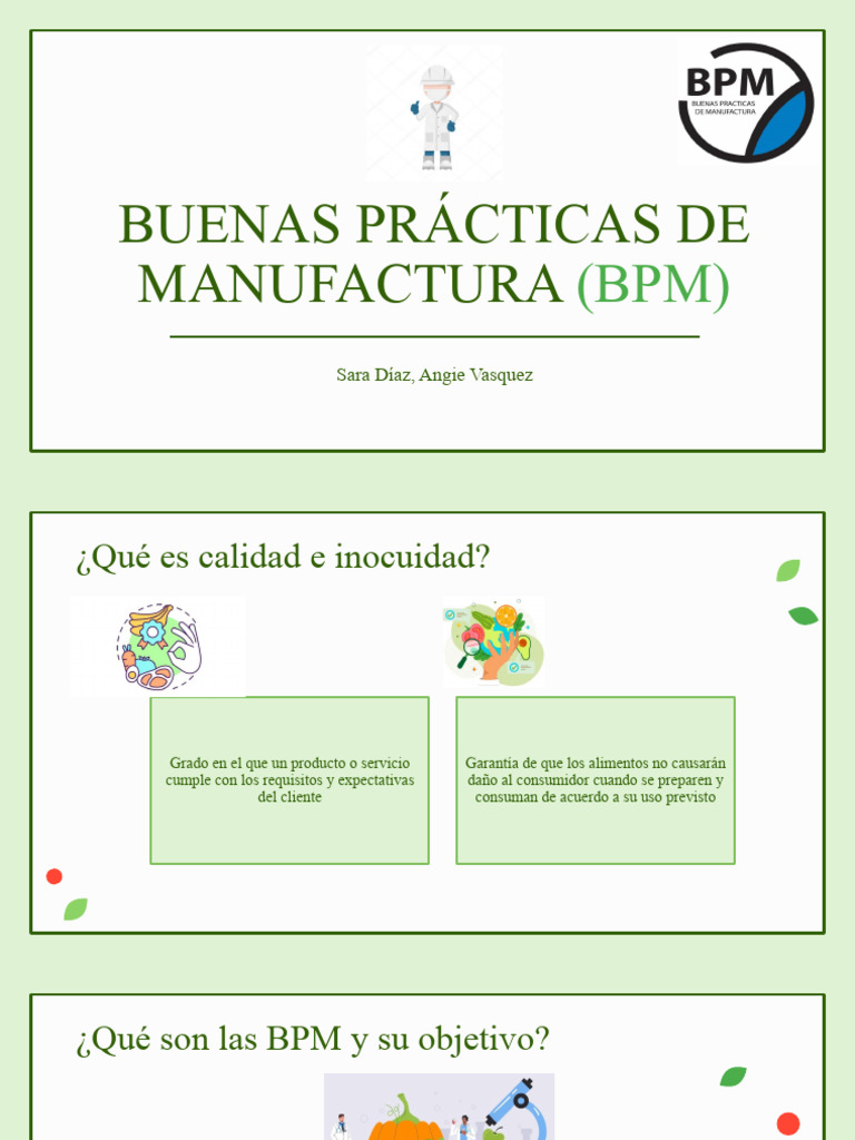 Capacitación_BPM | PDF | Alimentos | Higiene