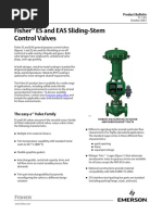 Product Bulletin Fisher Ez Sliding Stem Control Valve en 124666 | PDF ...