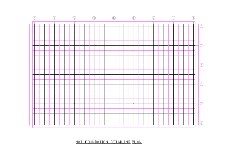 Mat Detailing Plan | PDF