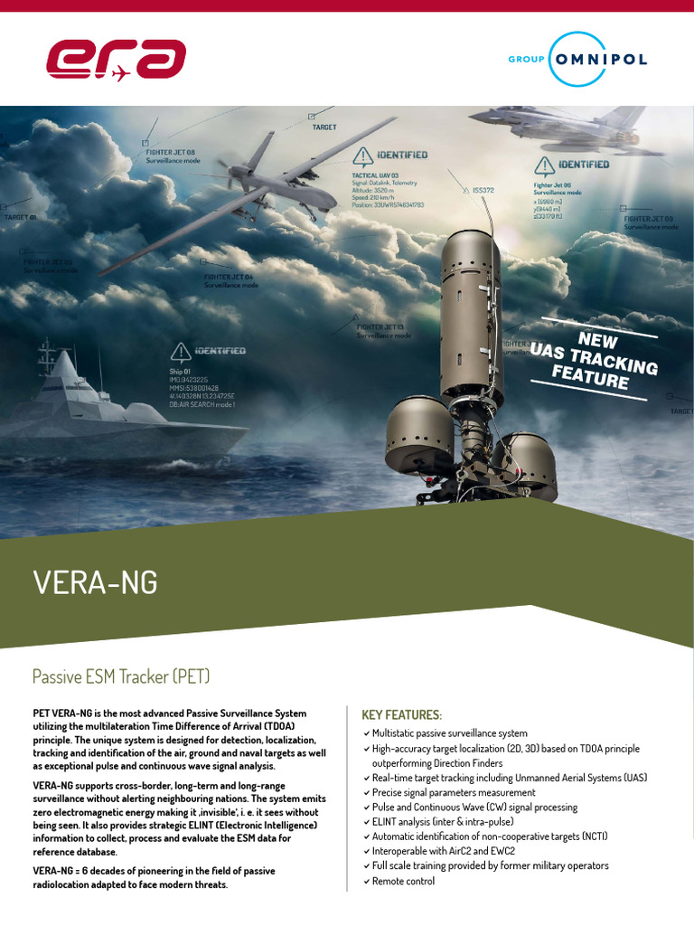 Datasheet VERA-NG ENG 2023 | PDF | Signals Intelligence | Radar
