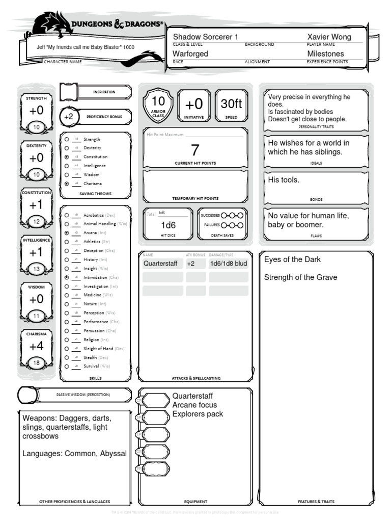 DnD | PDF