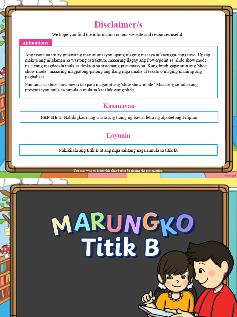 Marungko Titik B | PDF