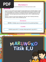 Marungko Worksheet - Titik O | PDF
