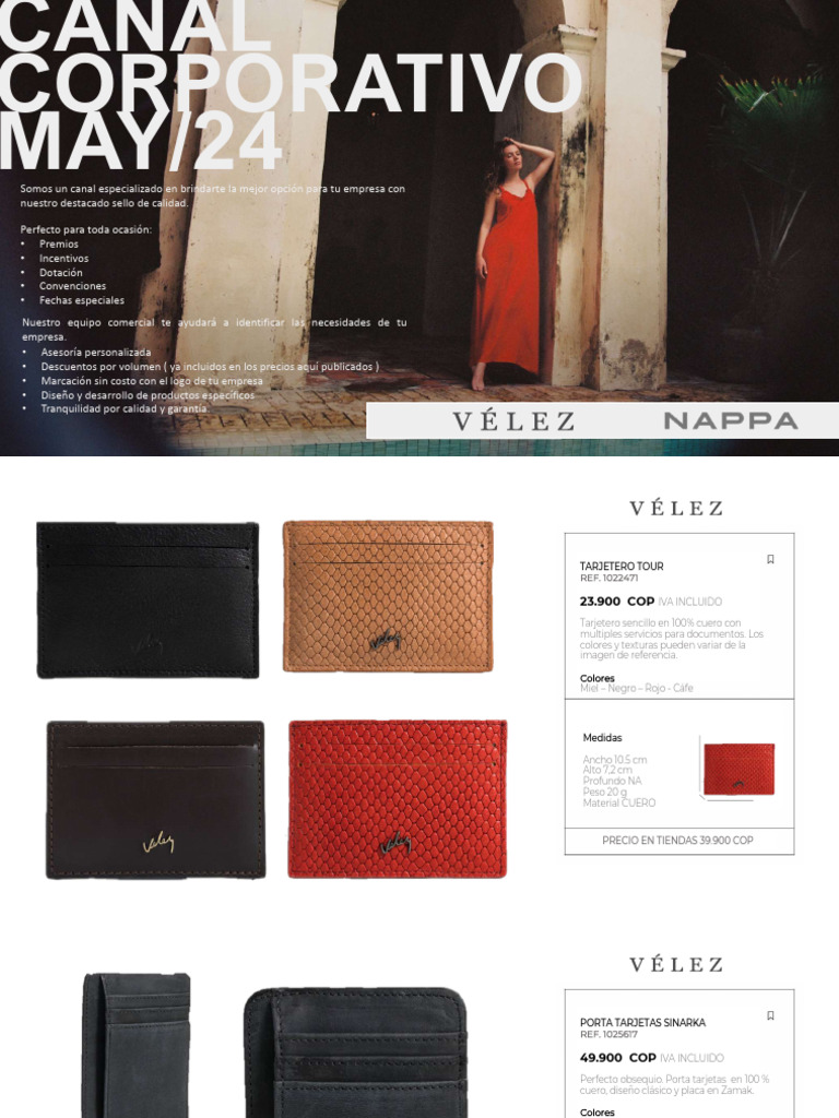 Catalogo Corporativo Velez & Nappa Mayo 7 - Compressed | PDF