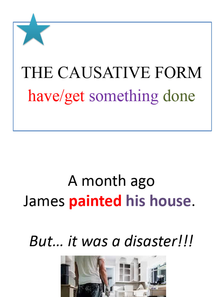 Causative Form Haveget Something Done - 113640 | PDF | Language Families | Linguistic Morphology