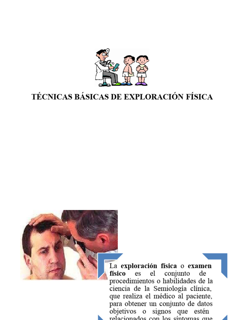 Tecnicas de Exploracion Fisica Power Point 1 | PDF Tecnicas de Exploracion Fisica Power Point 1 | PDF