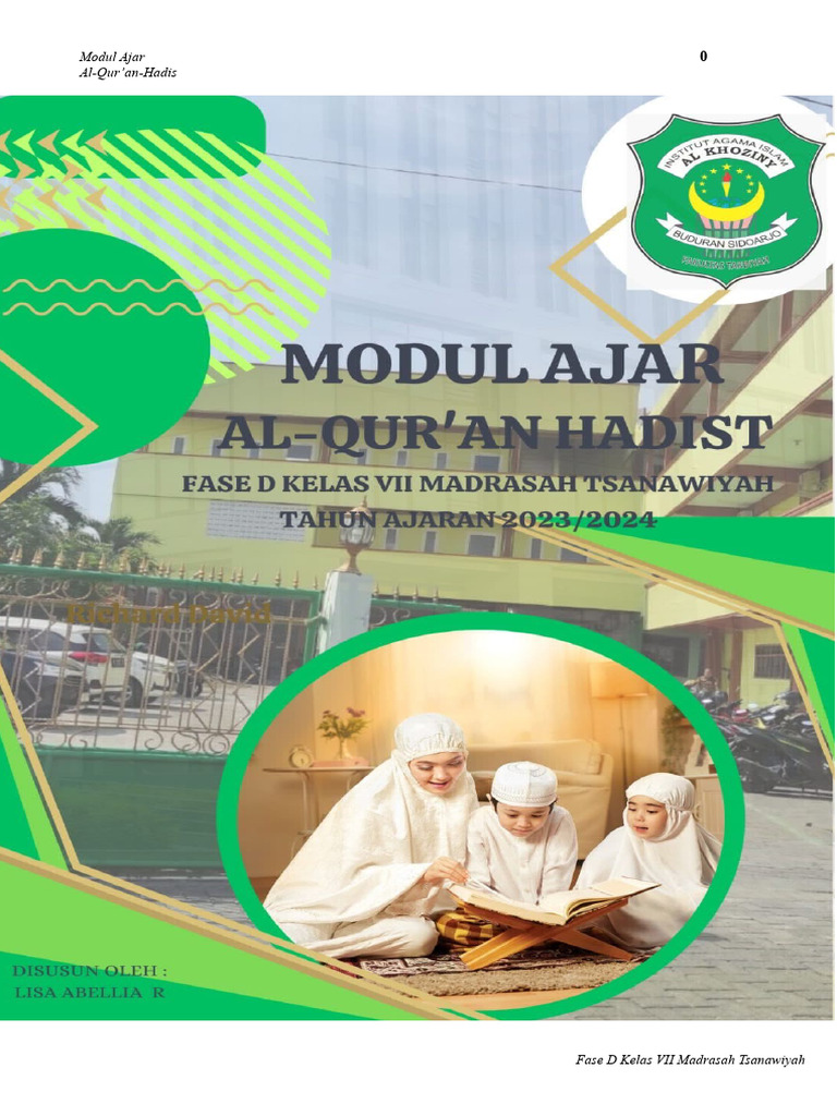 Revisi Modul Ajar (Kekuasaan Dan Rahmat Allah SWT) | PDF