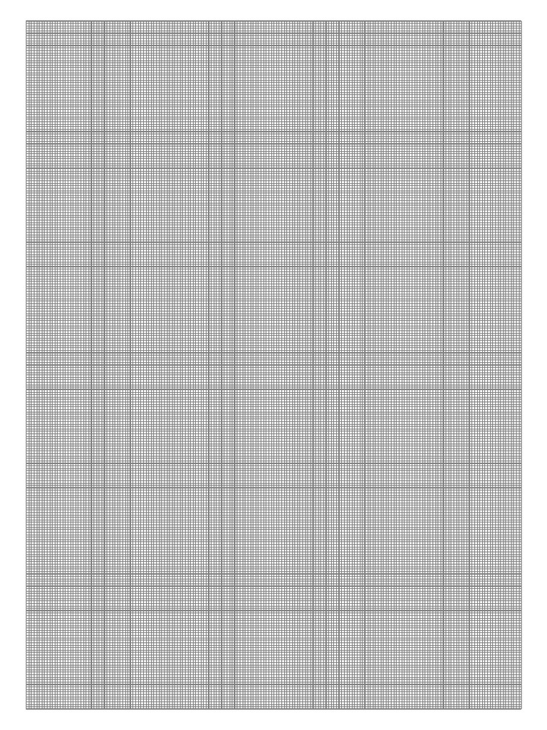 Graph Paper MM A4 | PDF