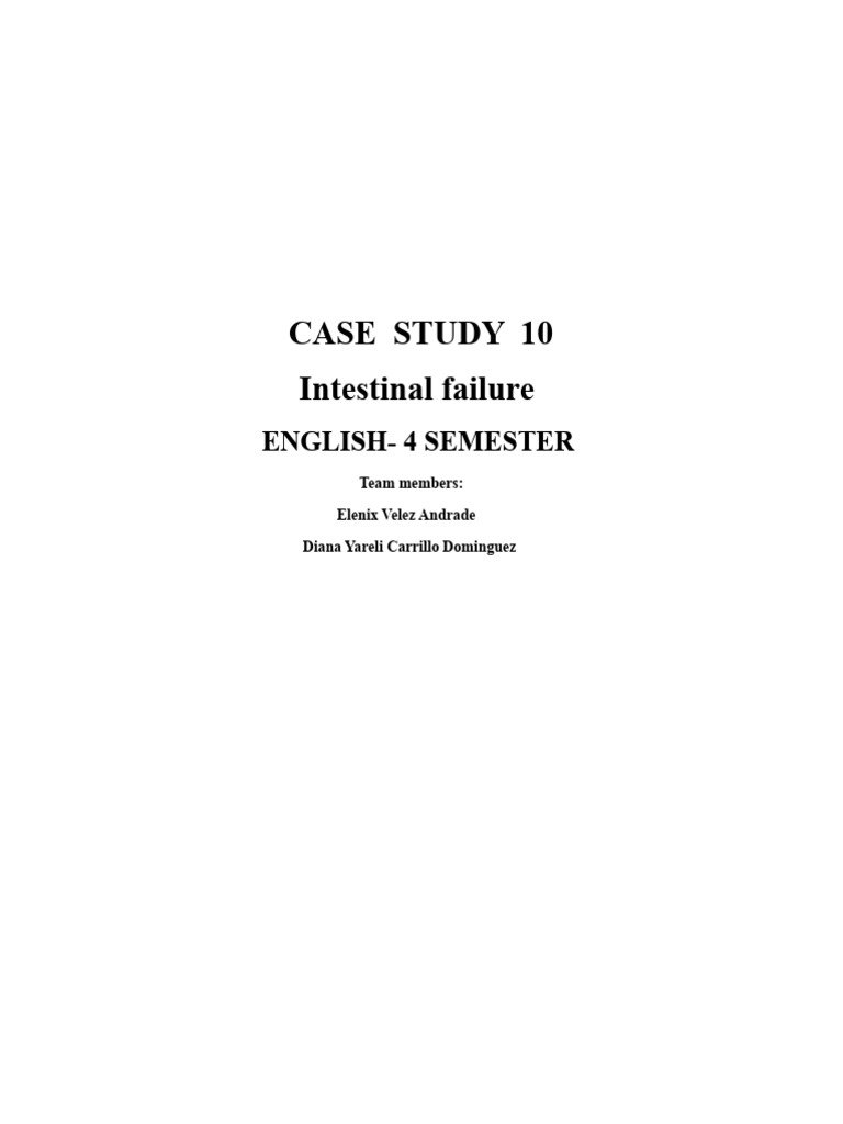 Case Study 10 | PDF