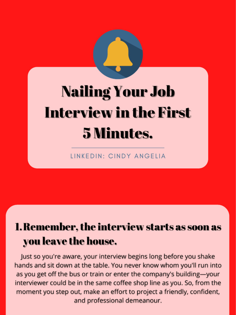 Ace Your Job Interview | PDF