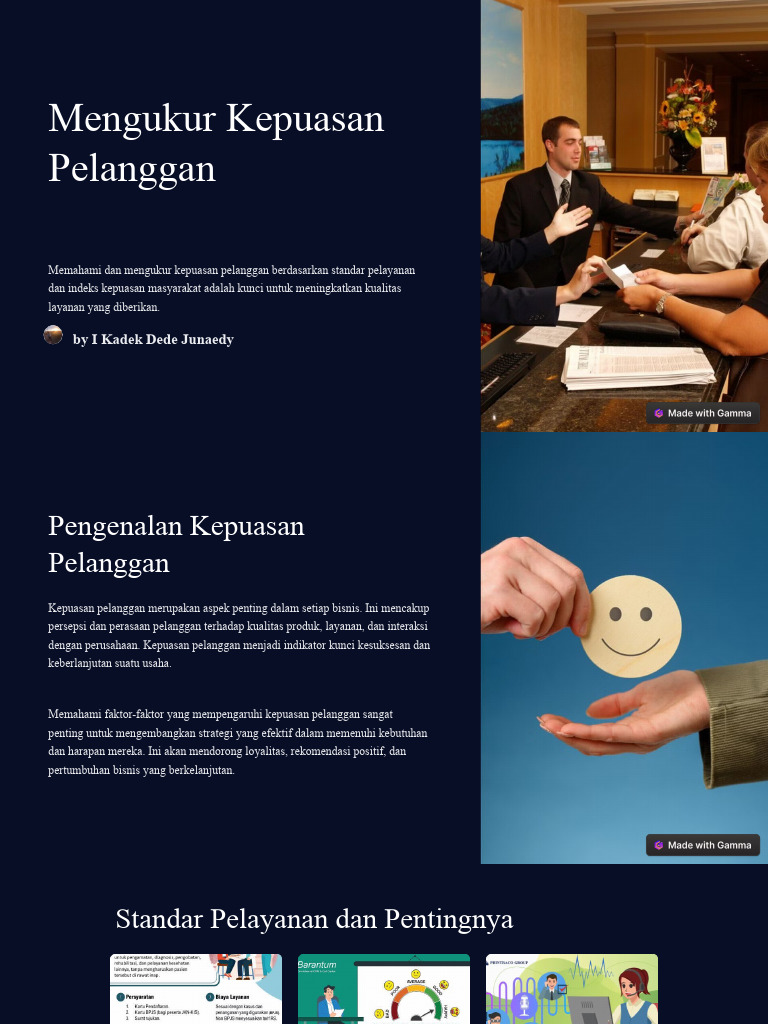 Mengukur Kepuasan Pelanggan | PDF