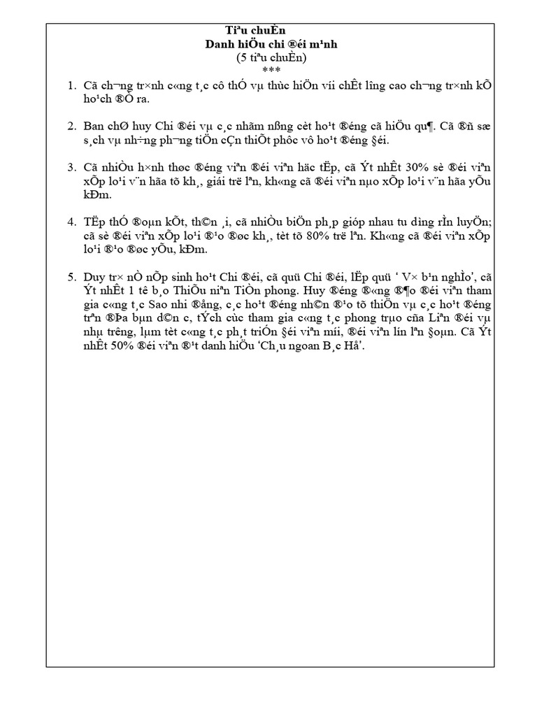 sổ chi đội 7a2 | PDF