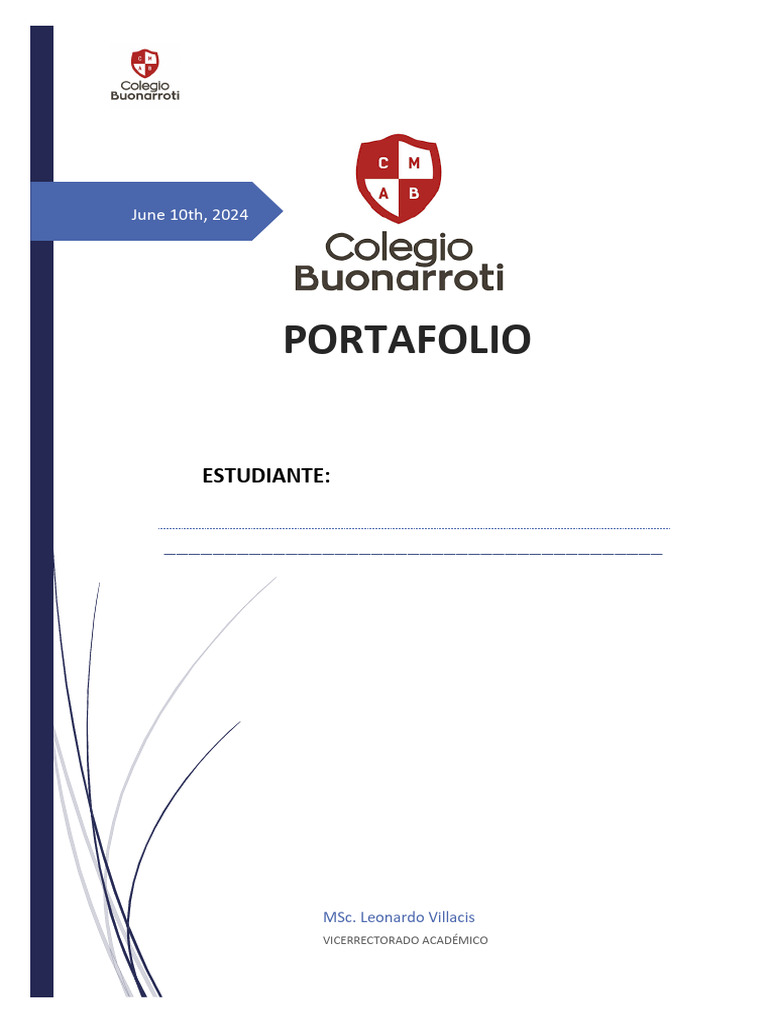 Portfolio 2nd Term Highschool | PDF