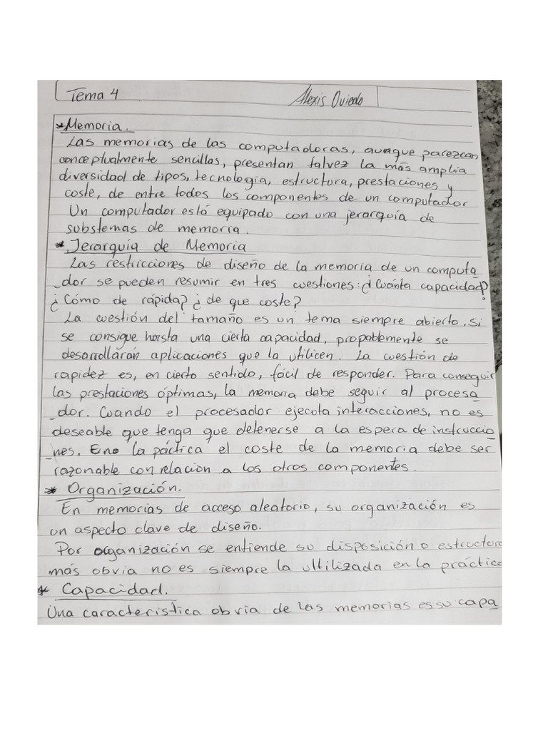 Tema4 Arq de Comp | PDF