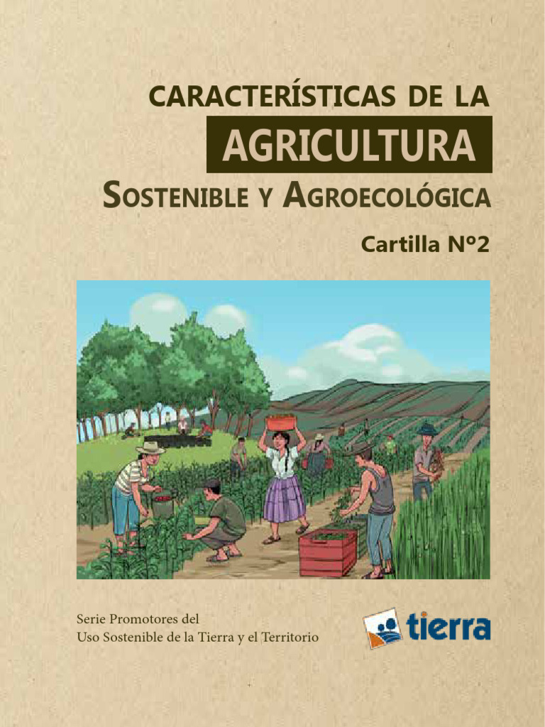 Cartilla-2-Caracteristicas Agricultura Sostenible Agrecologica | PDF ...