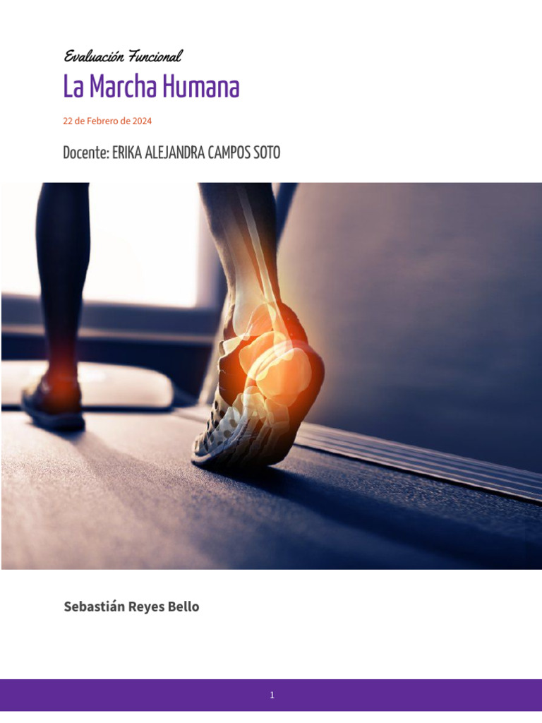 La Marcha Humana | PDF | Rodilla | Tobillo