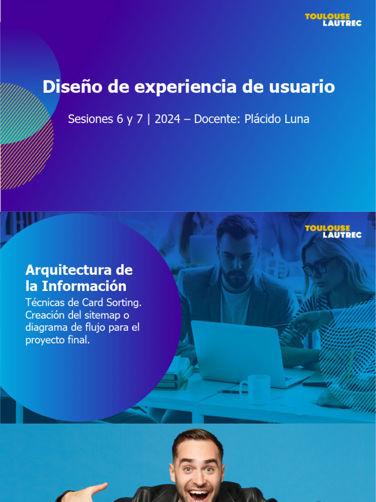 UXD TLS - Sesiones 6 y 7 2024 | PDF | Chat en linea | Informática