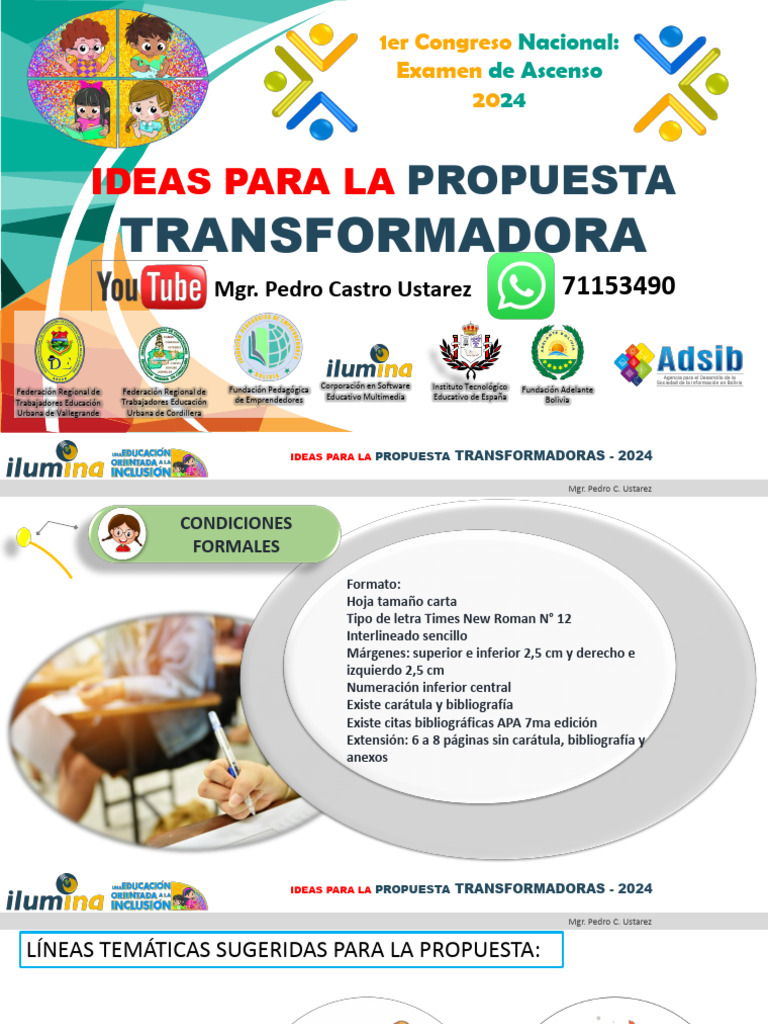 Propuesta Transformadora 2024 | PDF | Evaluación | Software Propuesta Transformadora 2024 | PDF | Evaluación | Software