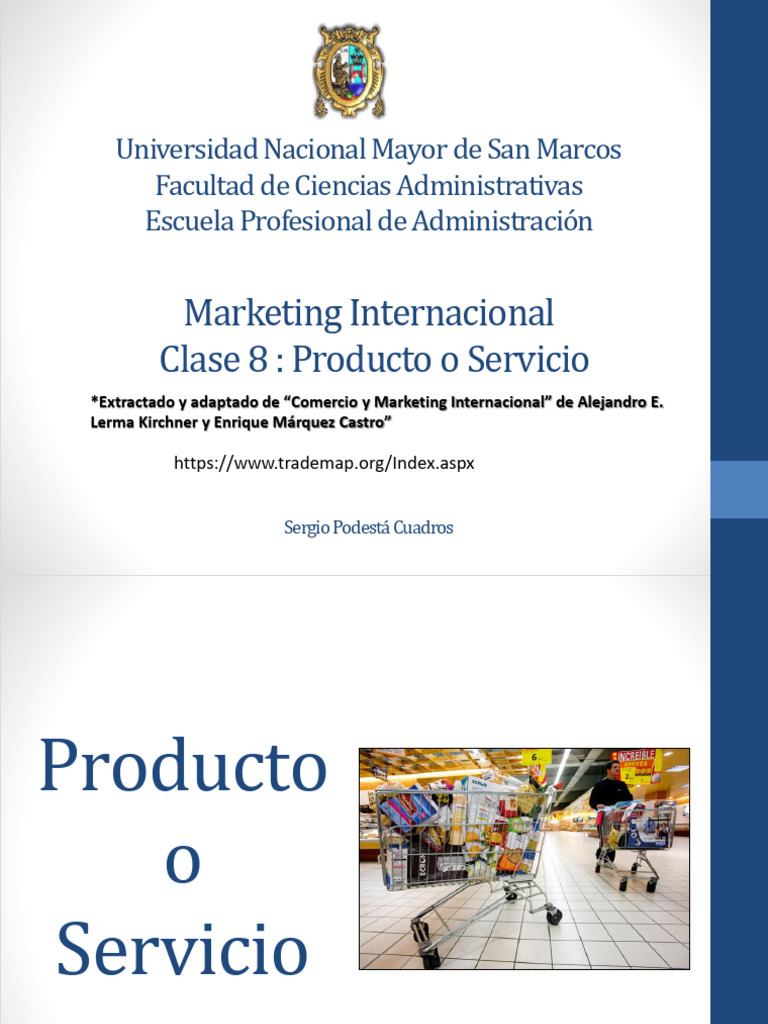 Clase 8 Producto o Servicio | Descargar gratis PDF | Marketing | Producto (Negocio)