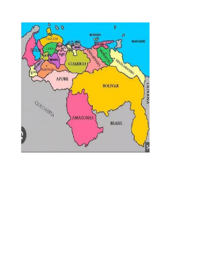 Mapa de Venezuela | PDF