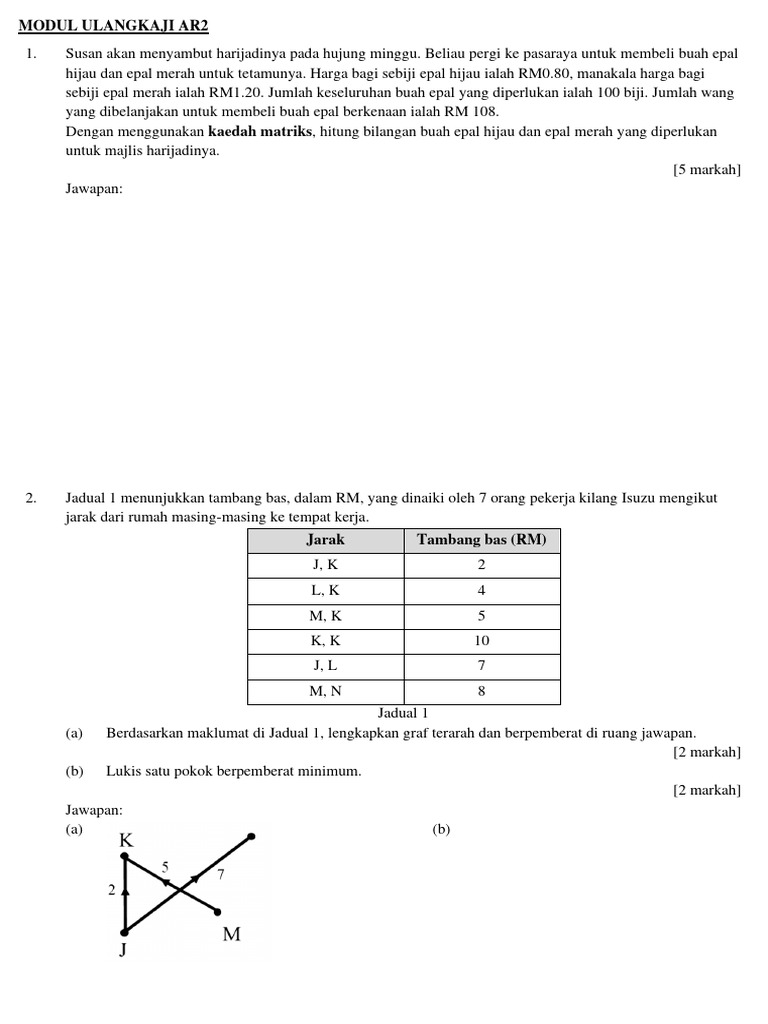 Modul Ulangkaji Ar2 | PDF