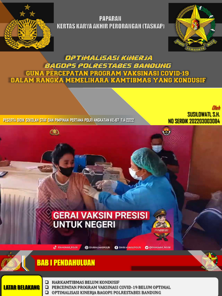 Paparan Taskap Bagops PDF | PDF