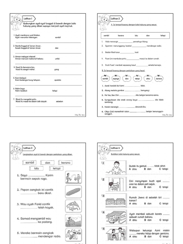 Lembaran Kerja BM 3 Iris | PDF